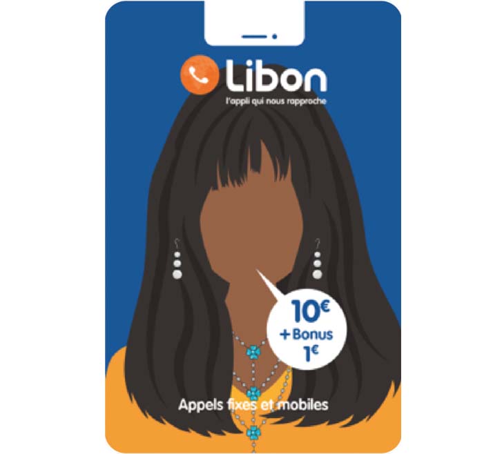 RECHARGE LIBON 10€ Prix: 7,70€ HT - Traverse Le Monde - TLM